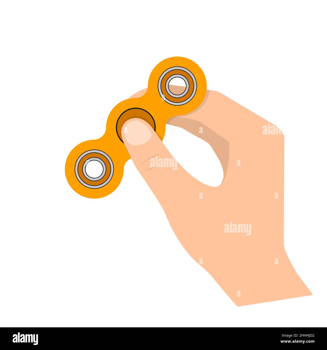 Hand spinner Stock Vector Images - Alamy