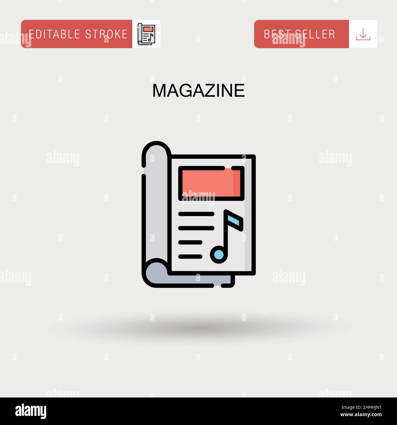 Journal closeup Stock Vector Images - Alamy