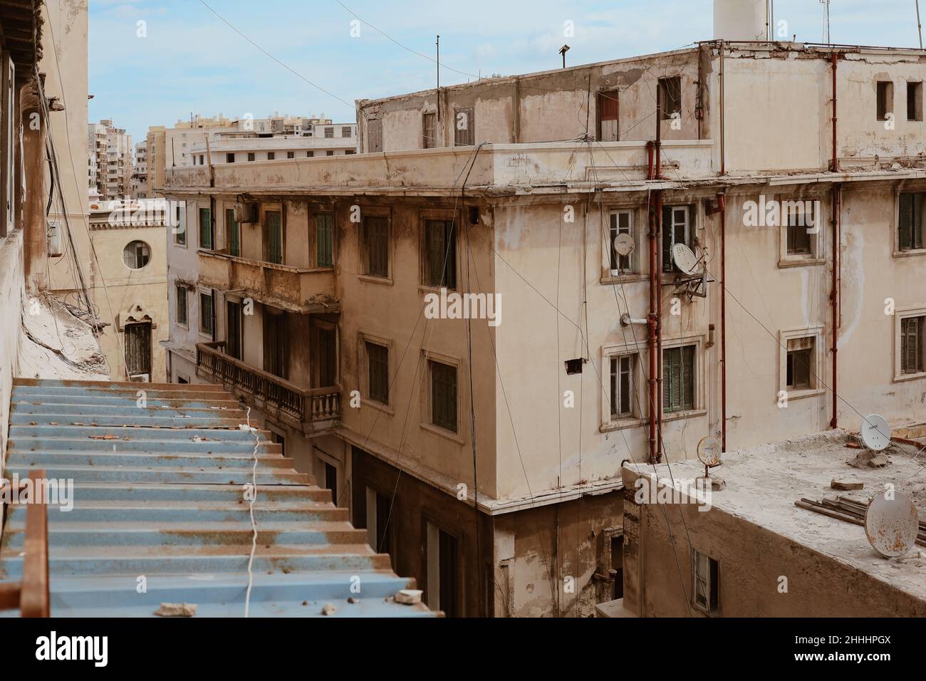 Egypt alexandria city aerial hi-res stock photography and images - Alamy
