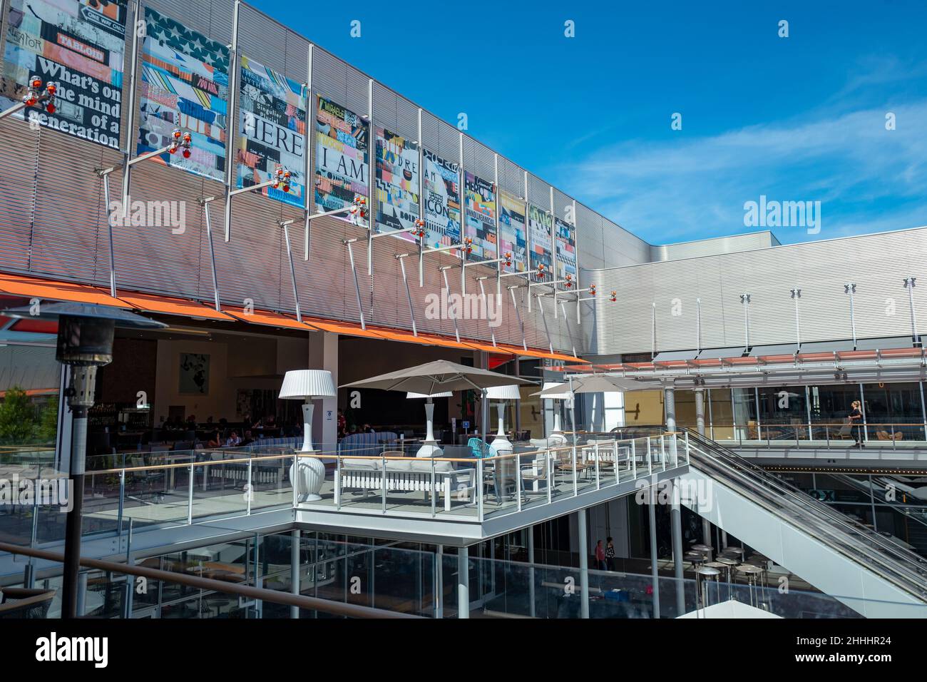 The LOT and public art installation are visible at City Center Bishop ...