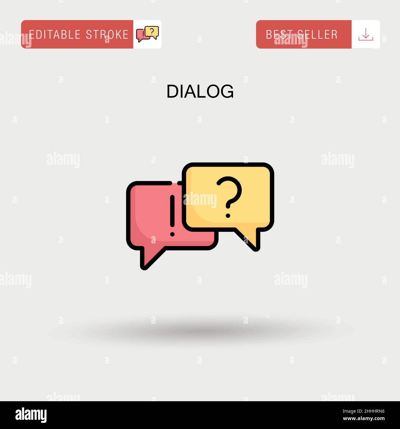 Dialog Stock Vector Images - Alamy