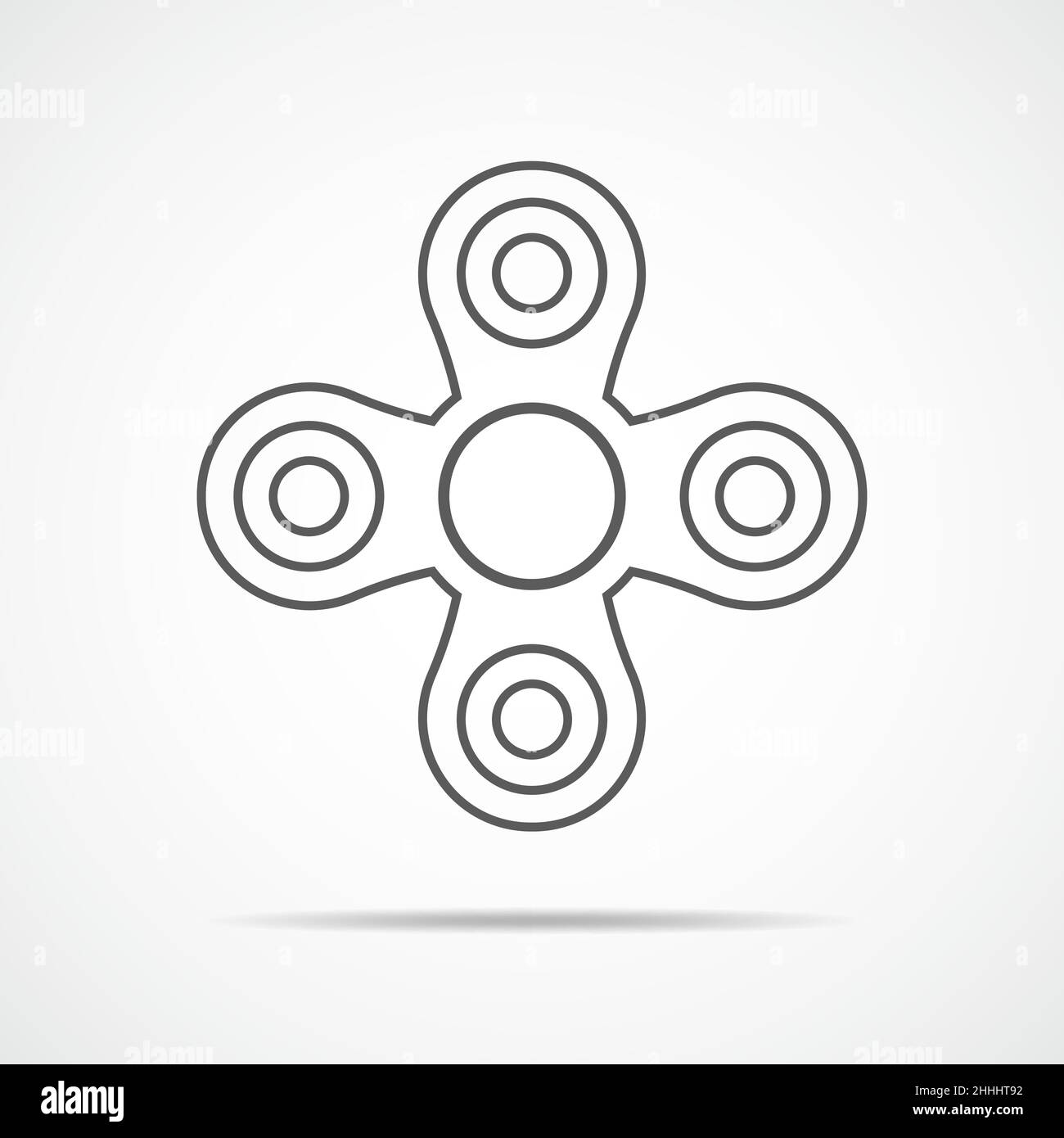 Hand spinner Stock Vector Images - Alamy