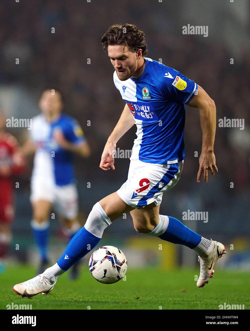 Blackburn Rovers' Sam Gallagher during the Sky Bet Championship match ...