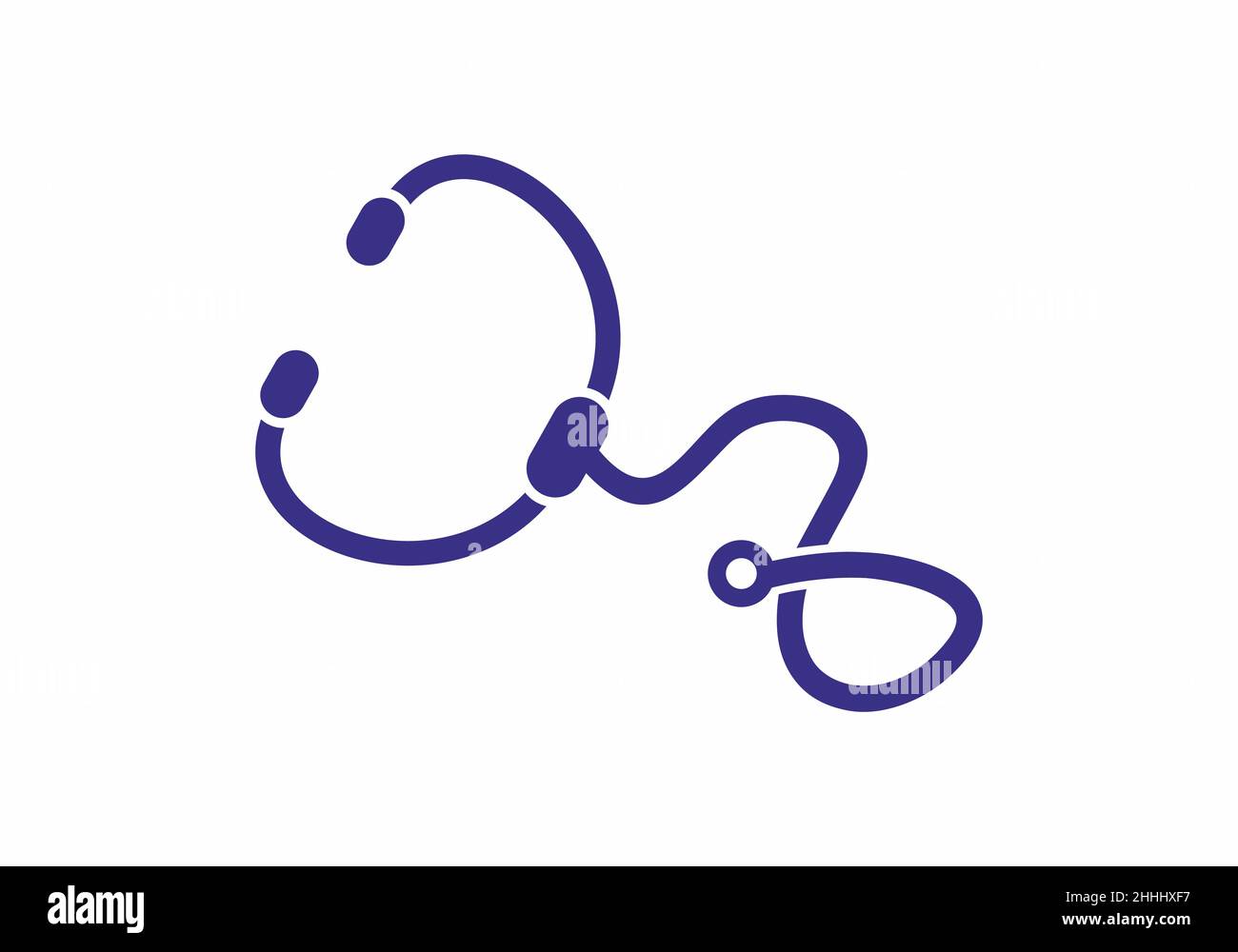 Stethoscope design hi-res stock photography and images - Alamy