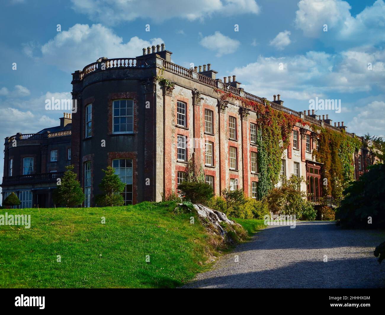 Bantry House side view, Bantry, County Cork in Ireland Stock Photo - Alamy