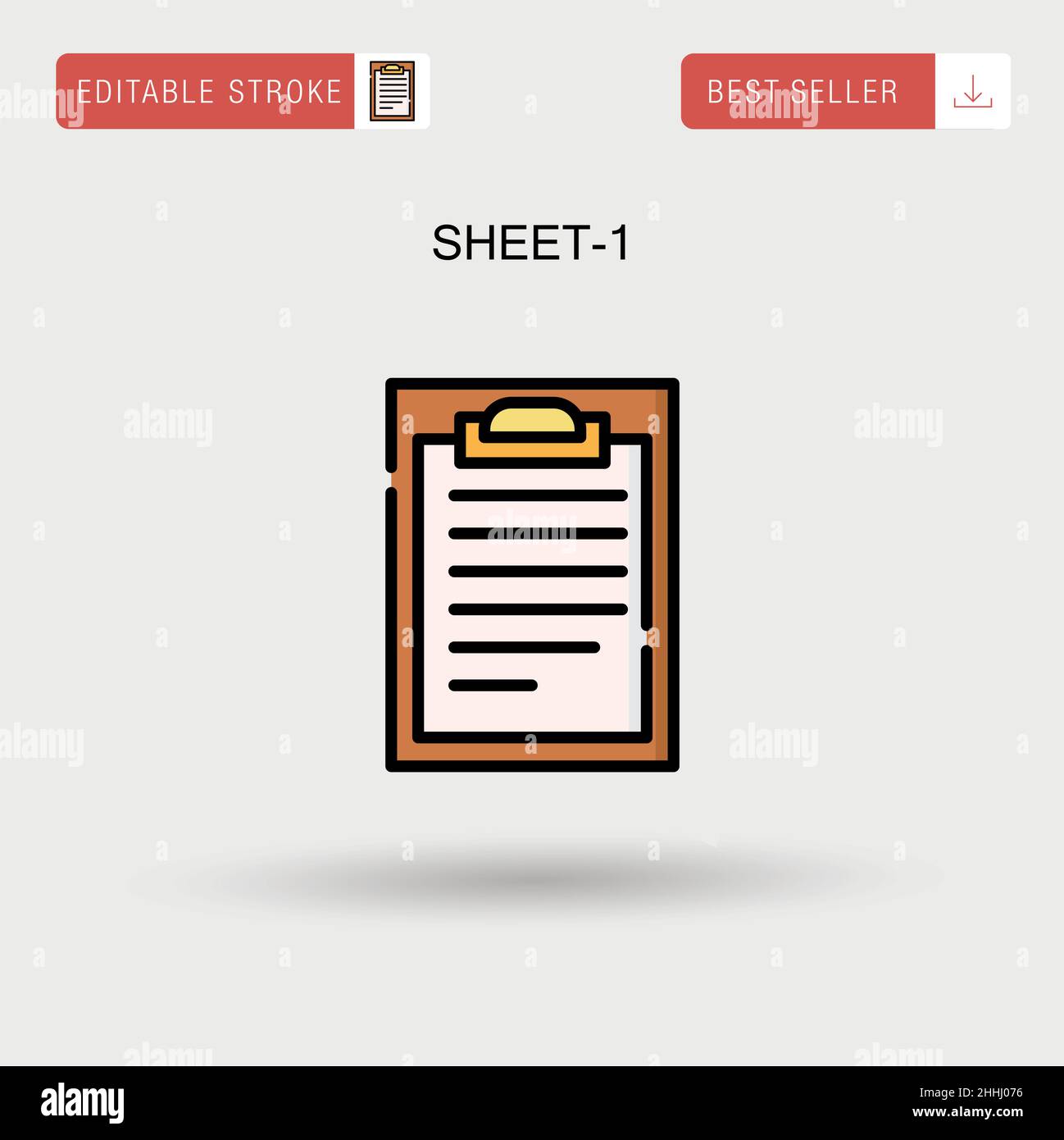 Sheet page icon Stock Vector Images - Alamy