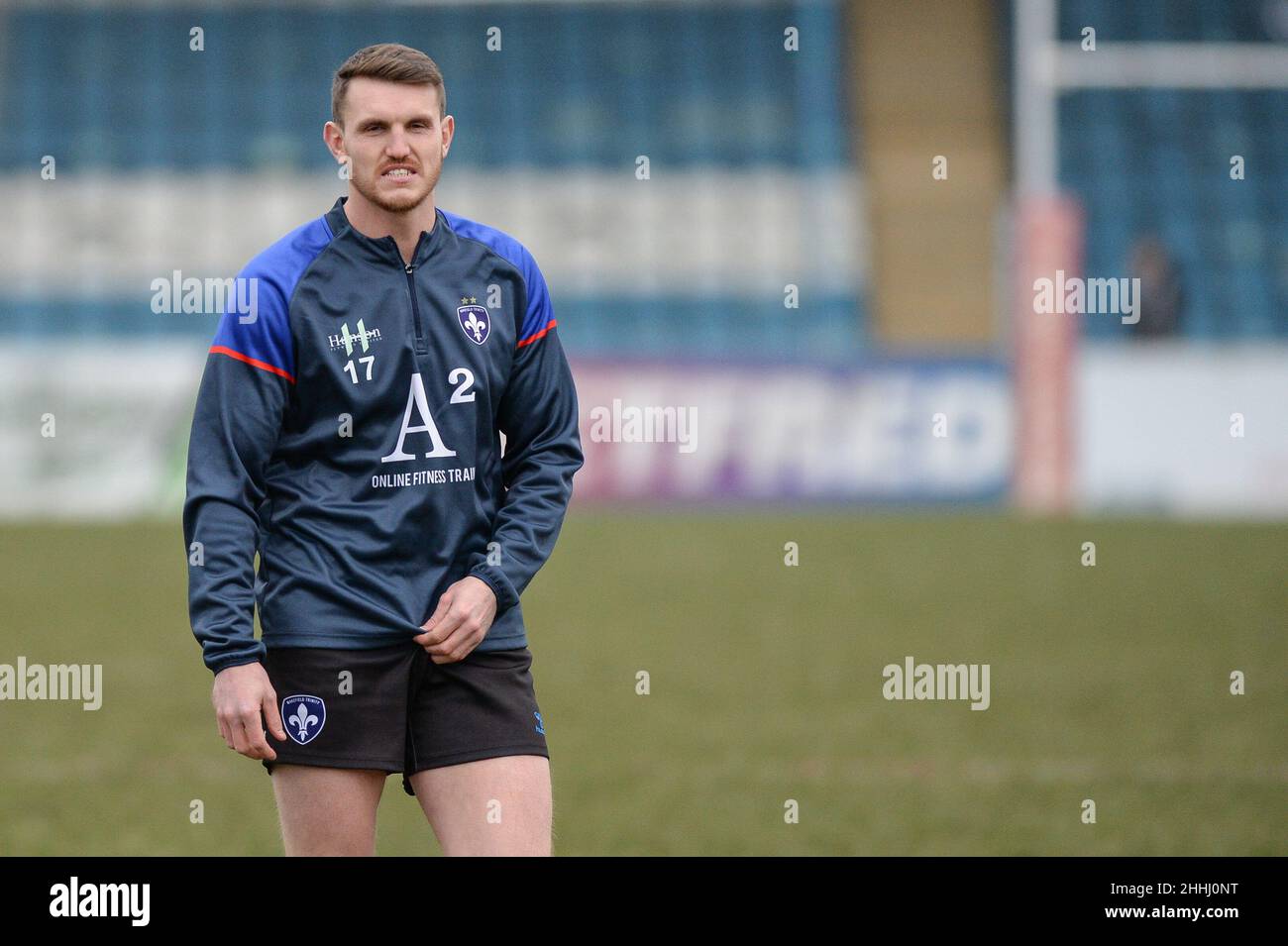 Featherstone, England - 23 January 2022 - Wakefield Trinity's Lee ...