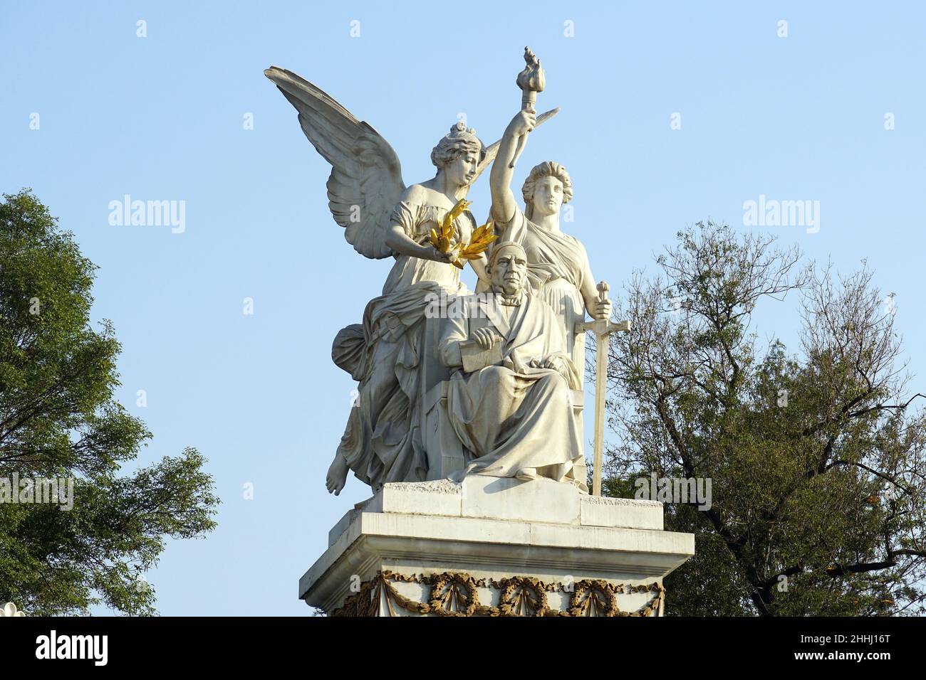 Benito Juárez Hemicycle, Hemiciclo a Juárez, Mexico City, Ciudad de ...