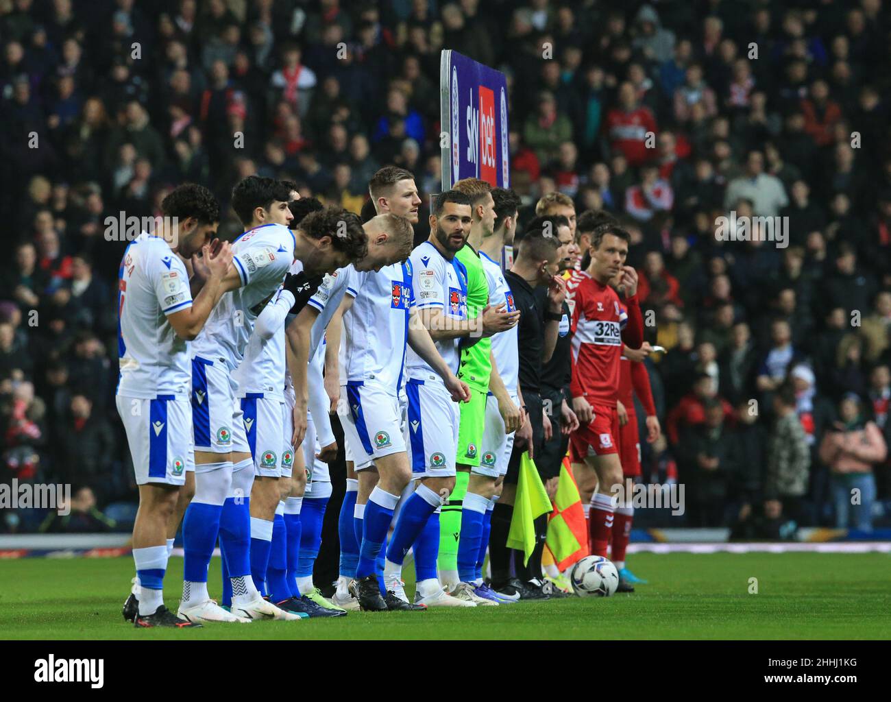 Blackburn, Lancashire, UK. 24th January 2022: Ewood Park, Blackburn ...