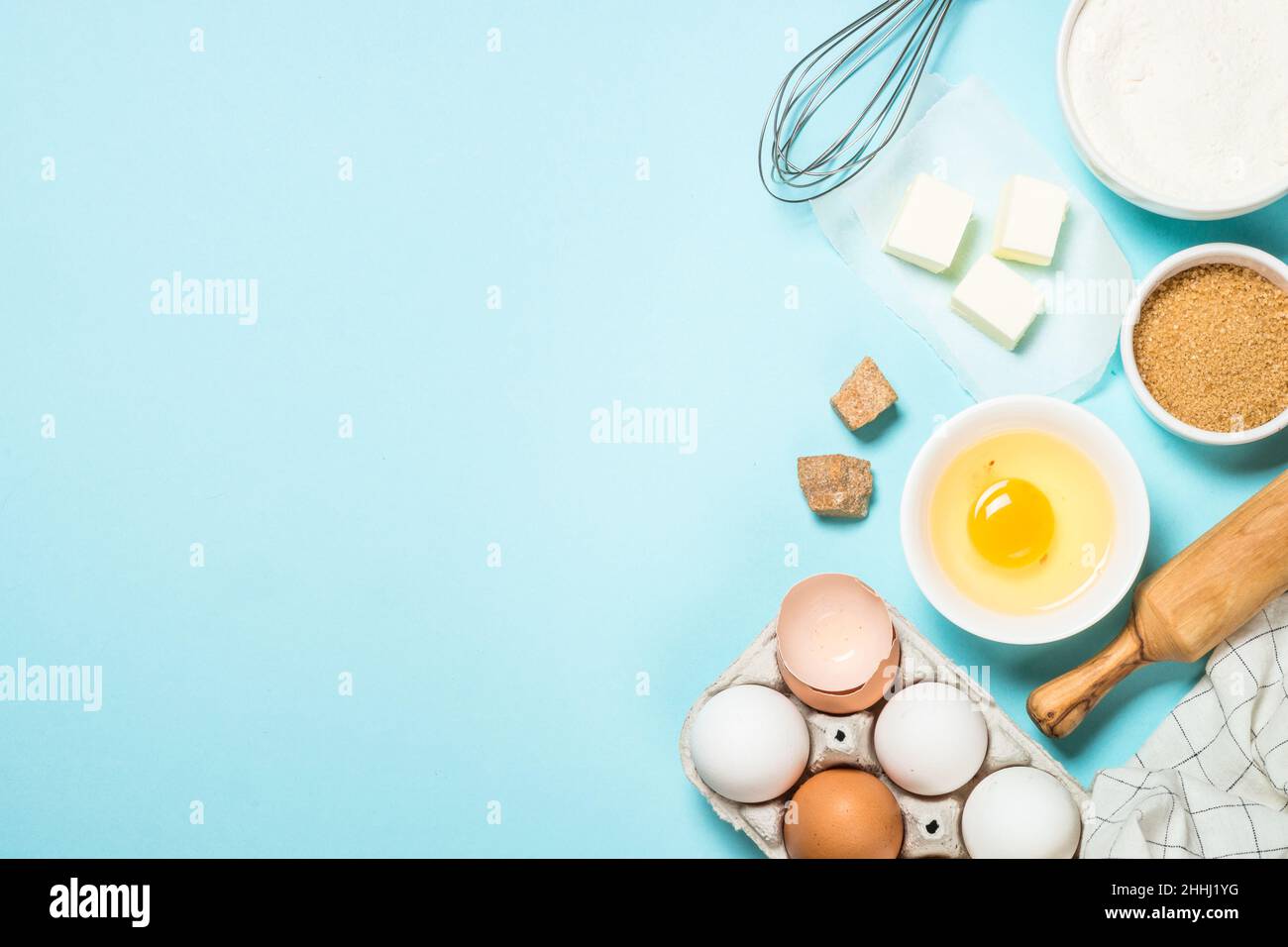 Background tasty ingredients baking hi-res stock photography and images ...