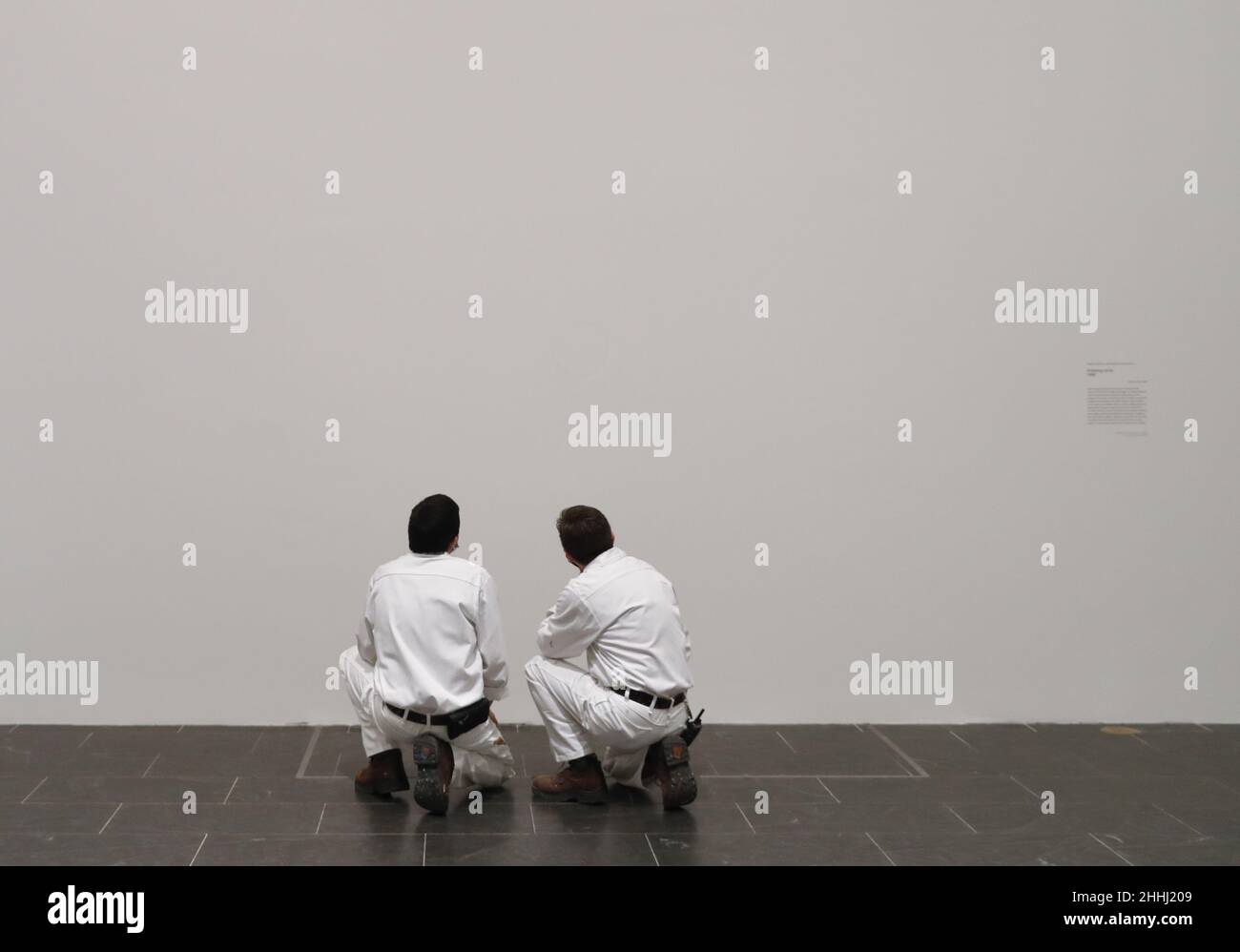 New York, United States. 24th Jan, 2022. An art piece titled "rotating ...