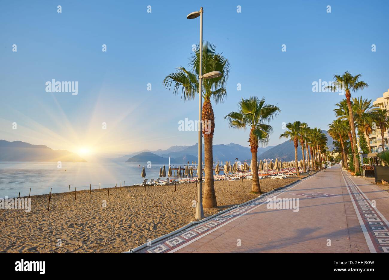 Marmaris bay turkey sunrise hi-res stock photography and images - Alamy