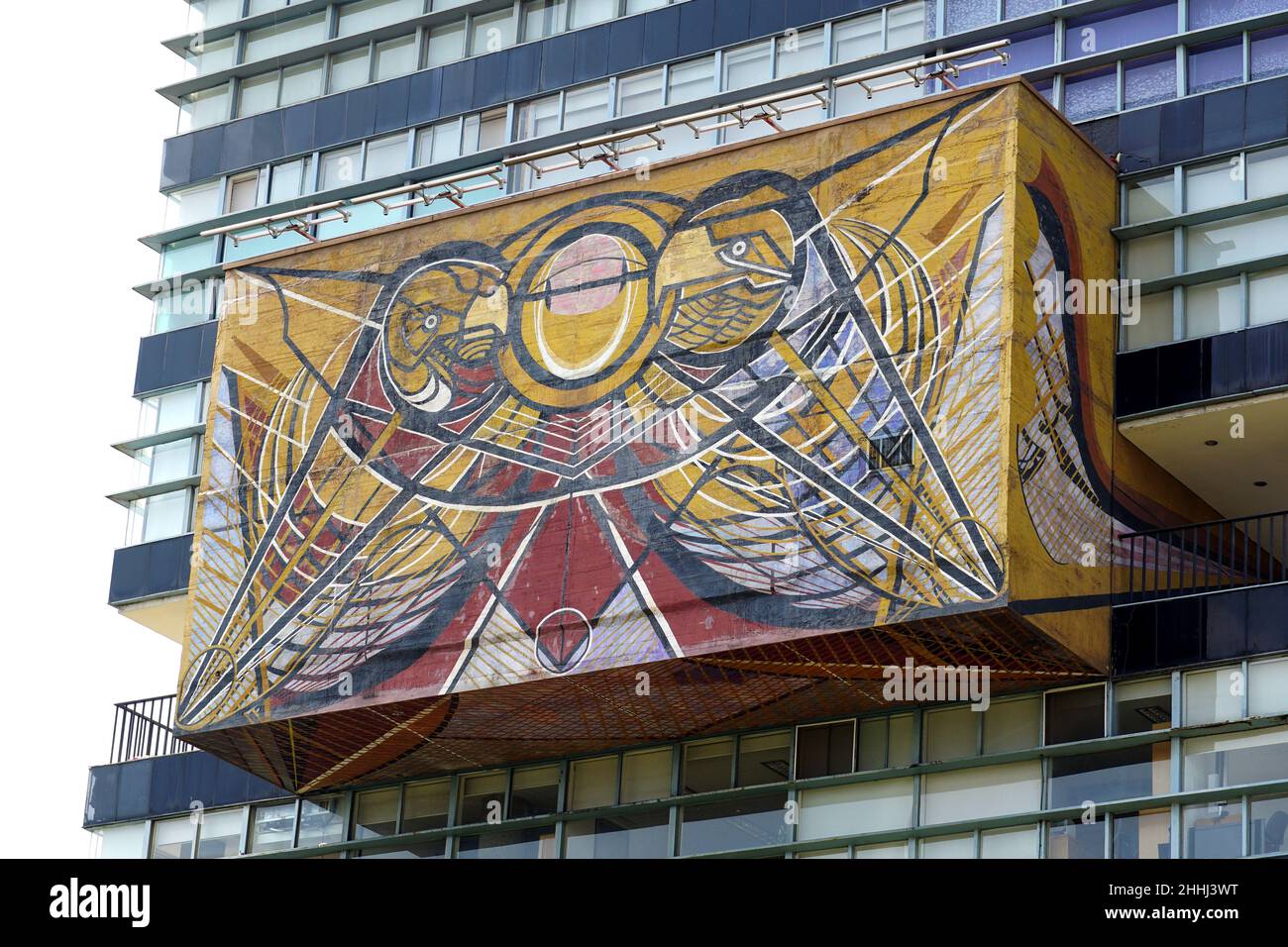 Main administration building, Ciudad Universitaria, University City ...