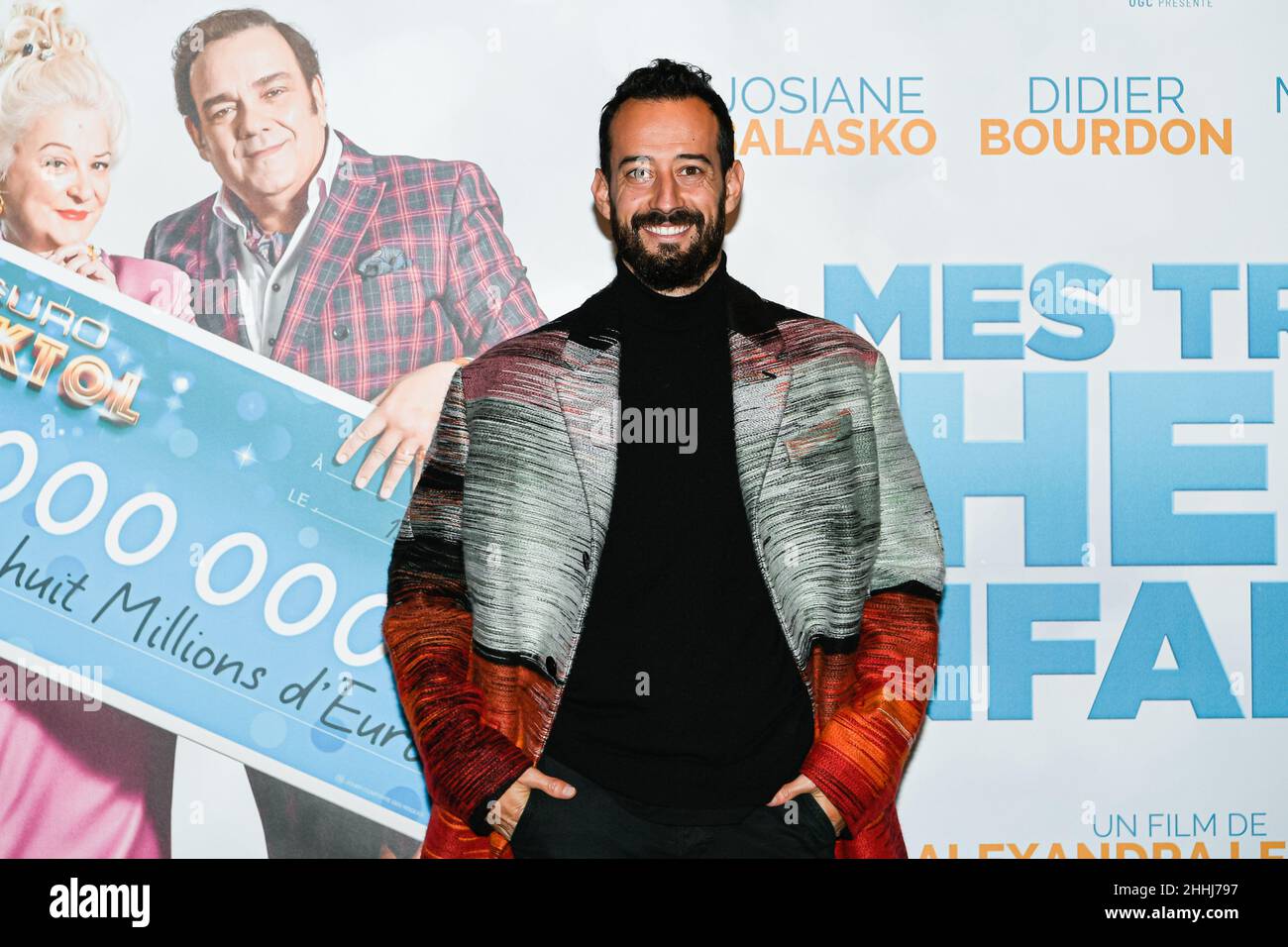 Mathieu Forget attends the photocall for the premiere of "Mes tres ...