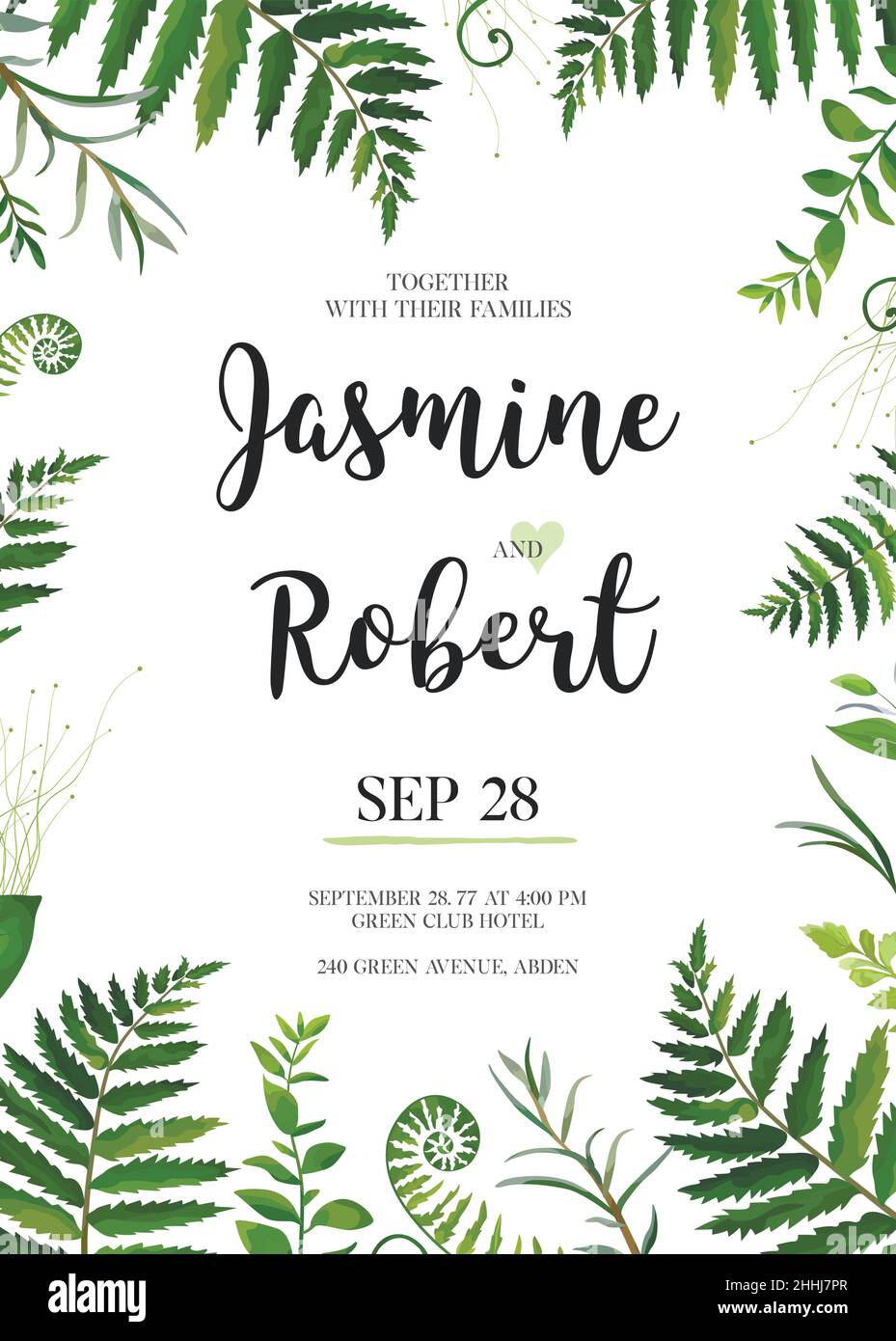 Mix forest Stock Vector Images - Alamy