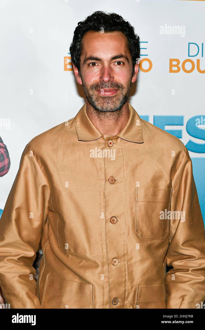 French humorist Ben attends the photocall for the premiere of "Mes tres ...