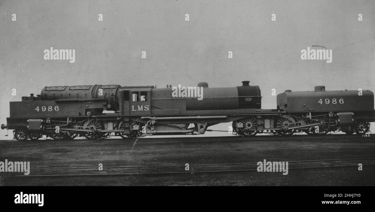 The Beyer Peacock Self Trimming Coal Bunker Locomotive 15th June 1925 ...