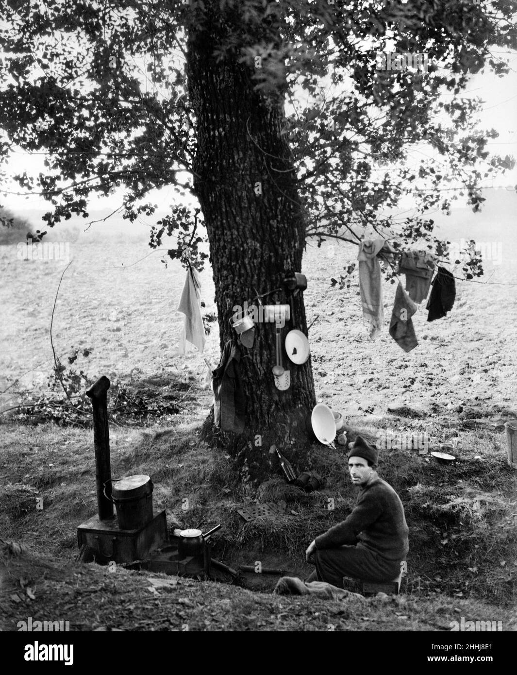 British army field rations Black and White Stock Photos & Images - Alamy