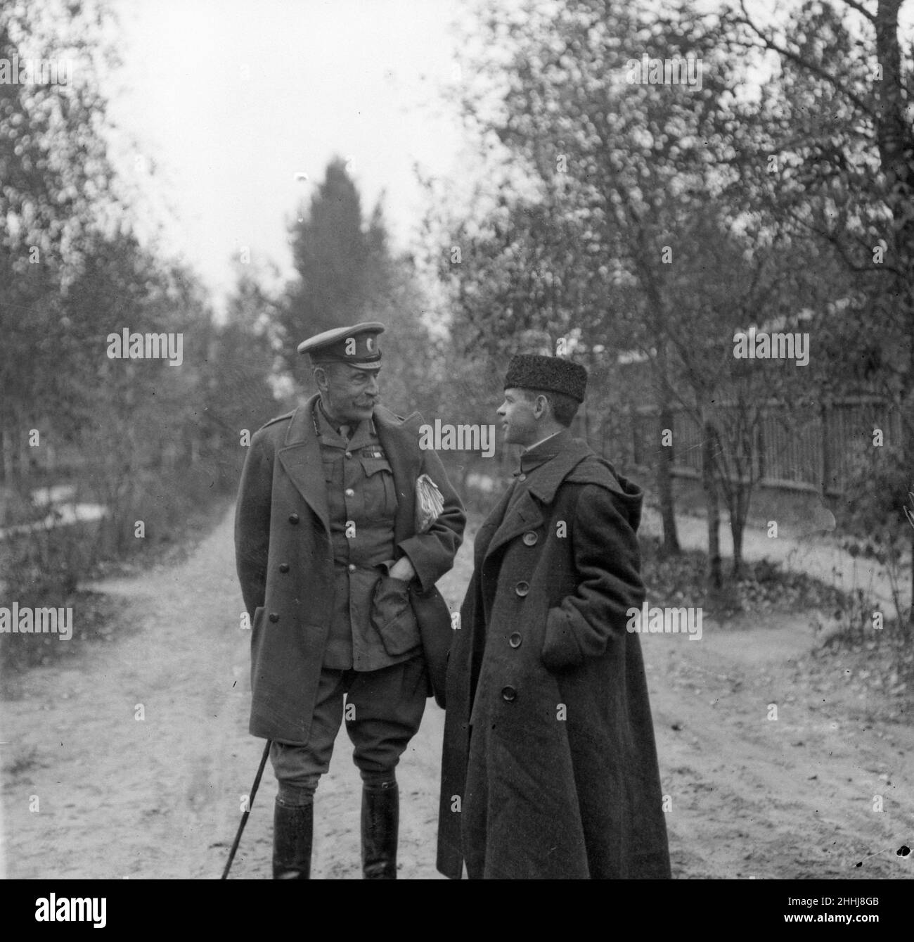Major General Williams British Military Attache with the Russian Army ...