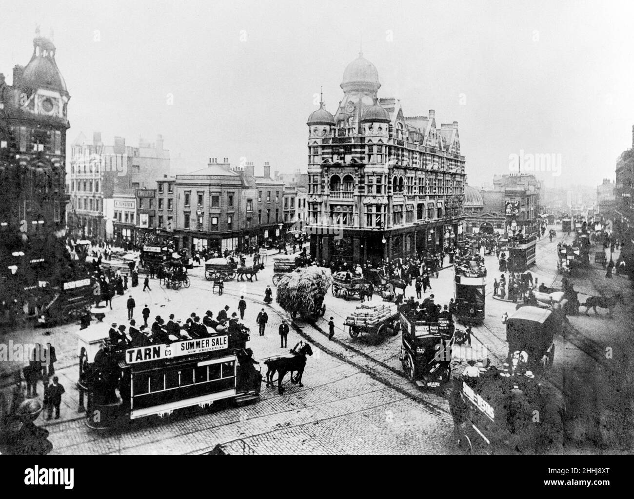Elephant and Castle London circa 1905 Stock Photo - Alamy