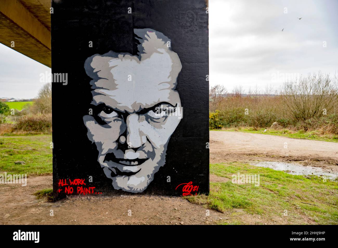 Street Art, Jack Nicholson, Jack Torrance "The Shining" "Dogz" on the ...