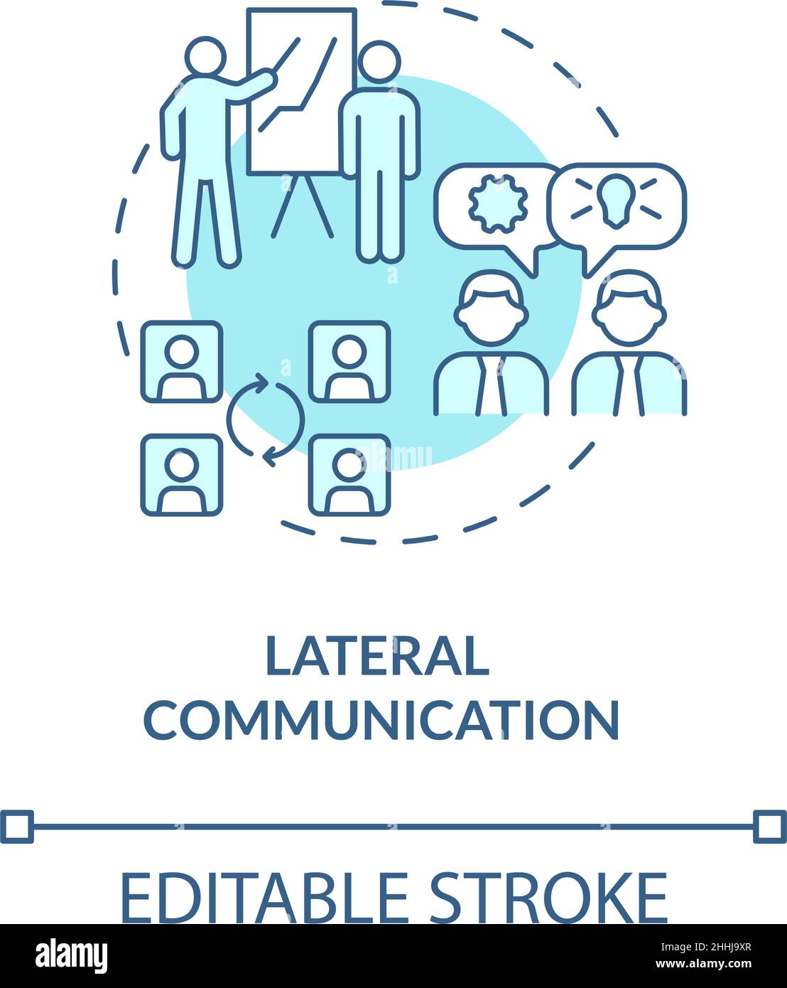 Lateral presentation Stock Vector Images - Alamy