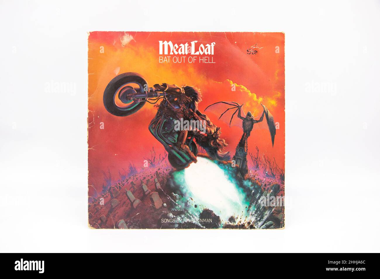12 inch vinyl LP record picture sleeve cover of the classic bat out of ...