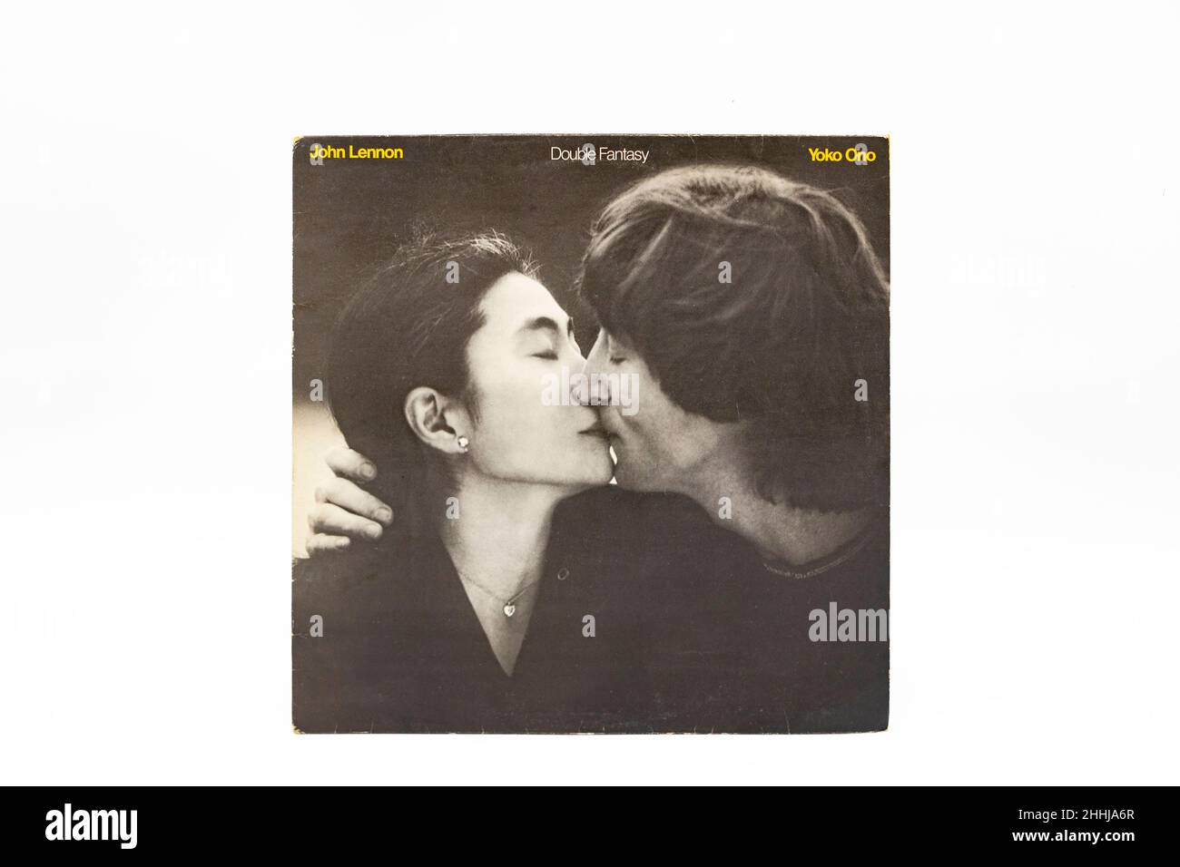 12 inch vinyl LP record picture sleeve cover of double fantasy by John ...