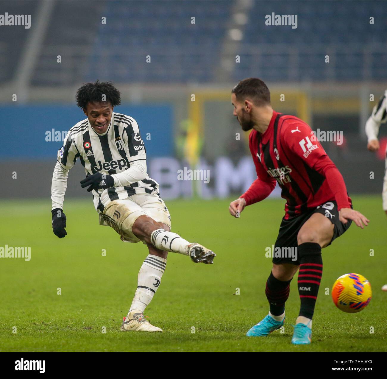 Italian Serie A, Ac Milan - Juventus Fc Stock Photo - Alamy