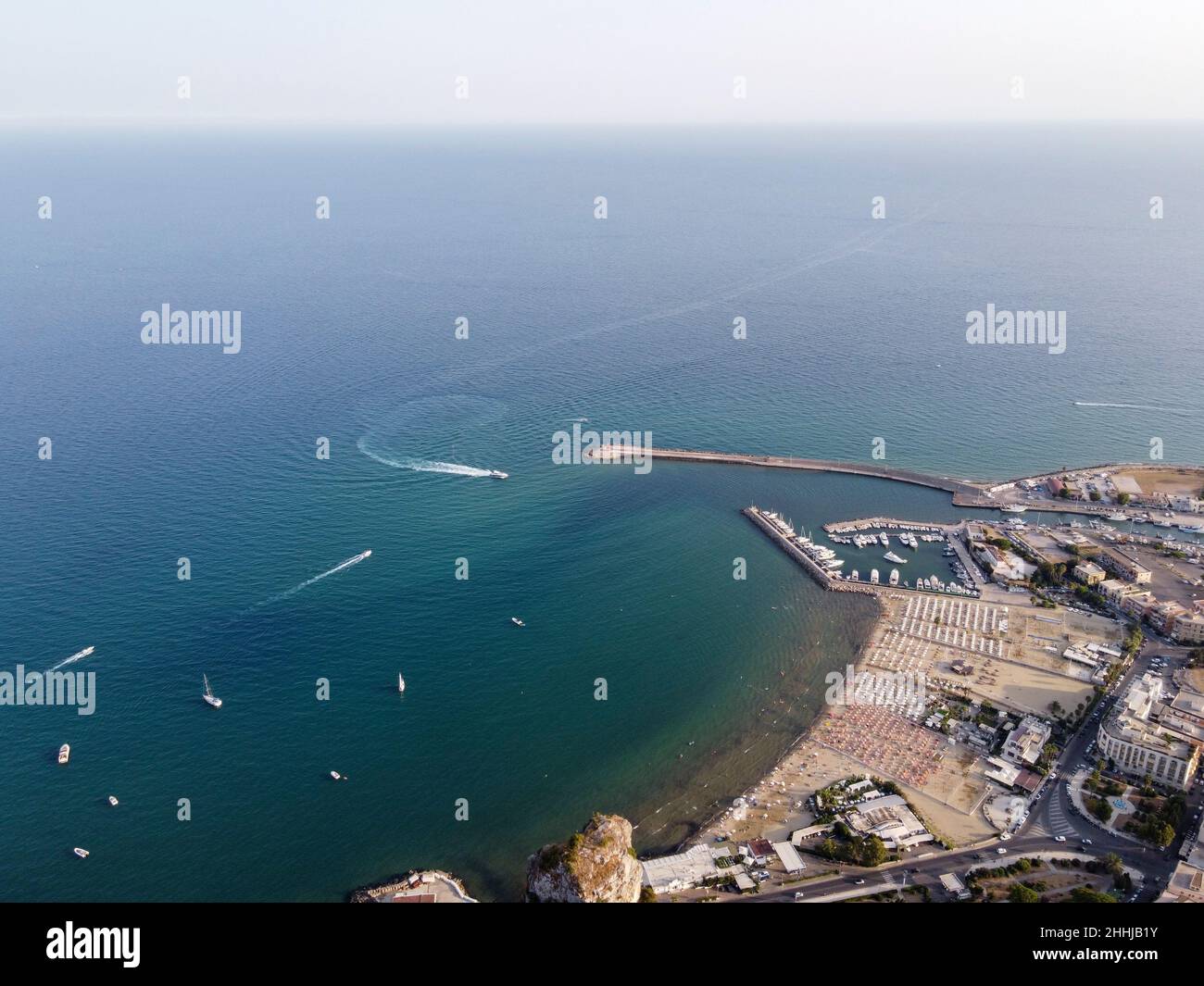Terracina aerial hi-res stock photography and images - Alamy