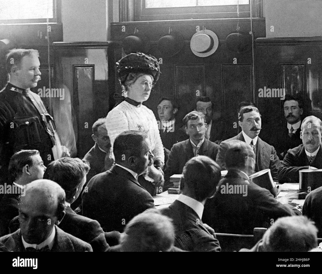 Doctor Crippen murder case Witness Miss May, Secretary of Music Hall ...