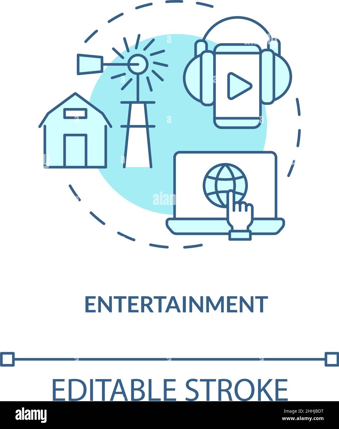 Rural entertainment Stock Vector Images - Alamy