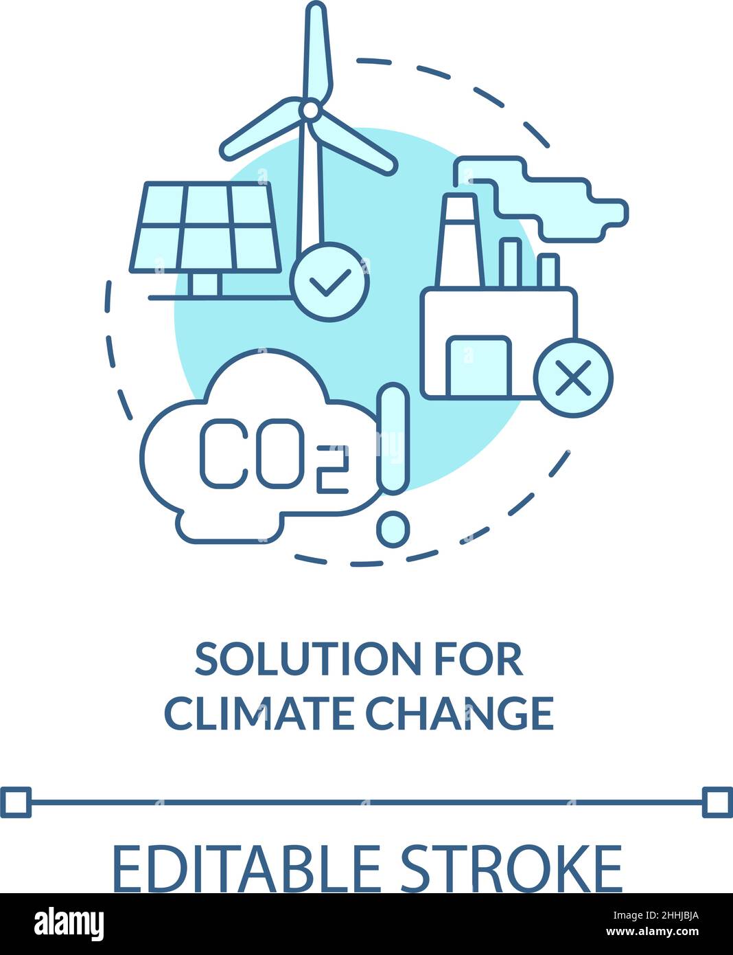 Climate solution Stock Vector Images - Alamy