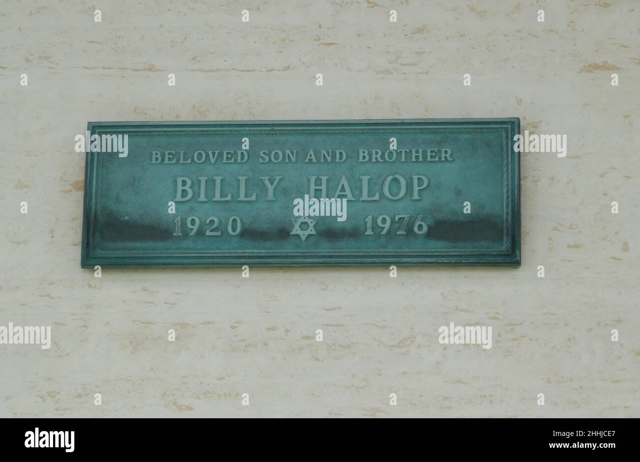 Los Angeles, California, USA 19th January 2022 Actor Billy Halop's ...