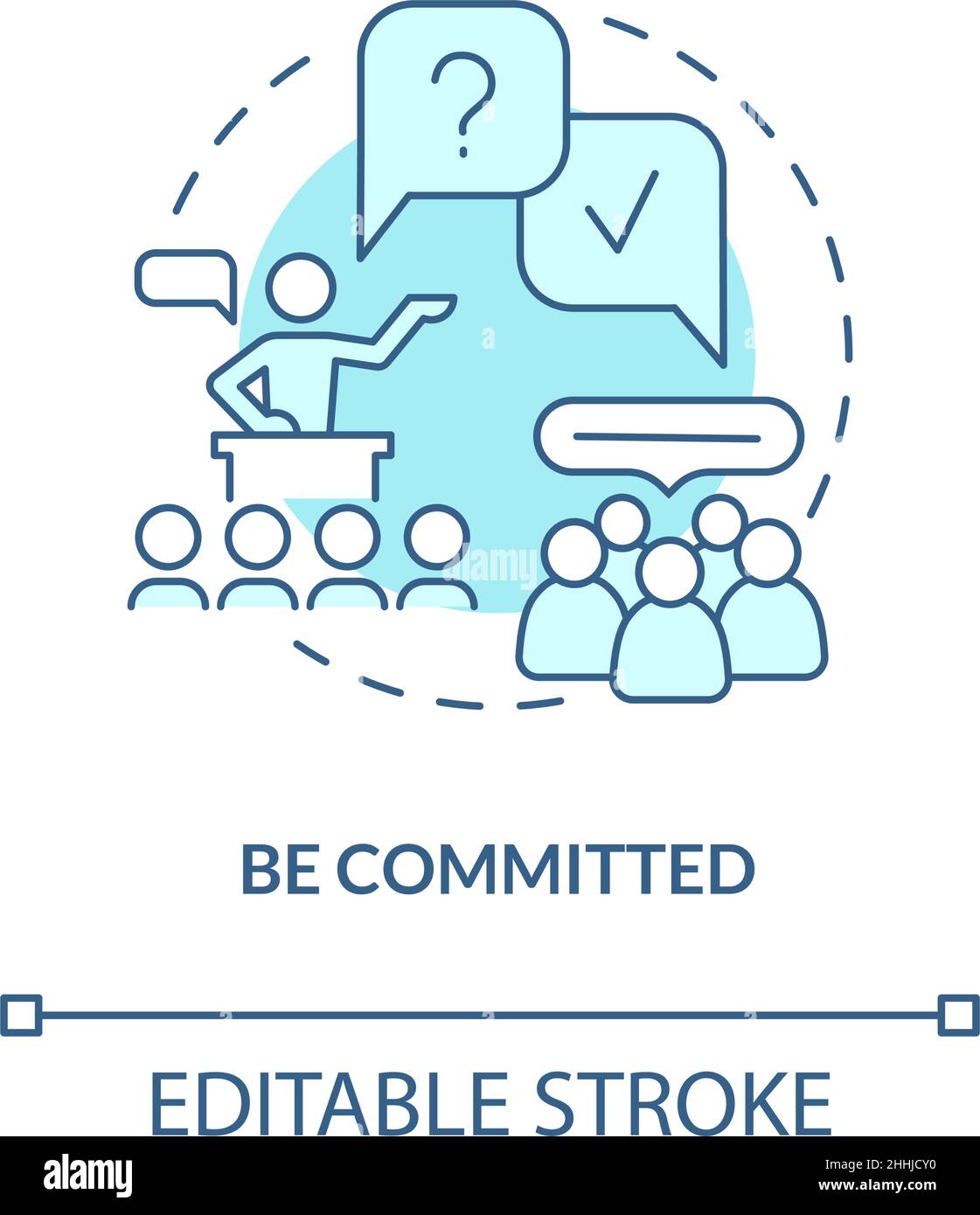 Committed Stock Vector Images - Alamy