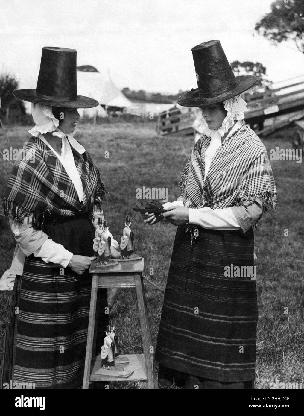 Welsh hat traditional Black and White Stock Photos & Images - Alamy