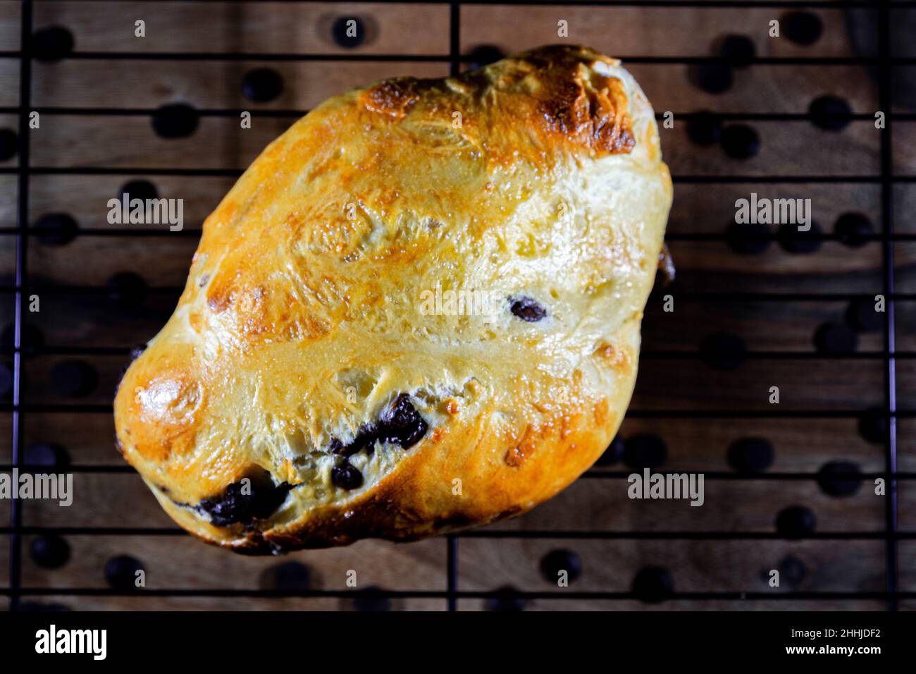 cougnou belgian chocolate bread handmade Stock Photo - Alamy