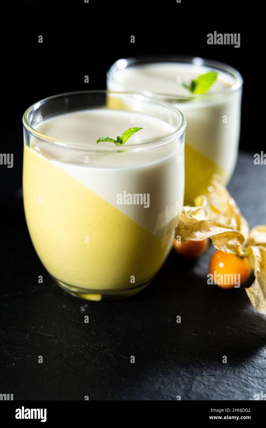 Cold mango juice lemon hi-res stock photography and images - Alamy