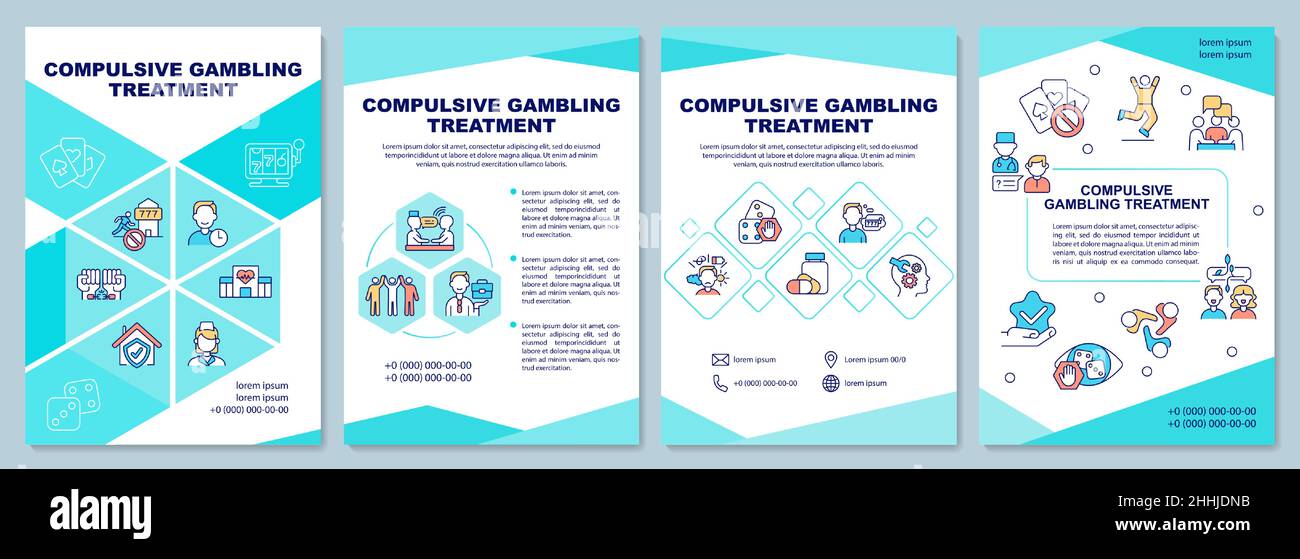 Pathological gambling Stock Vector Images - Alamy