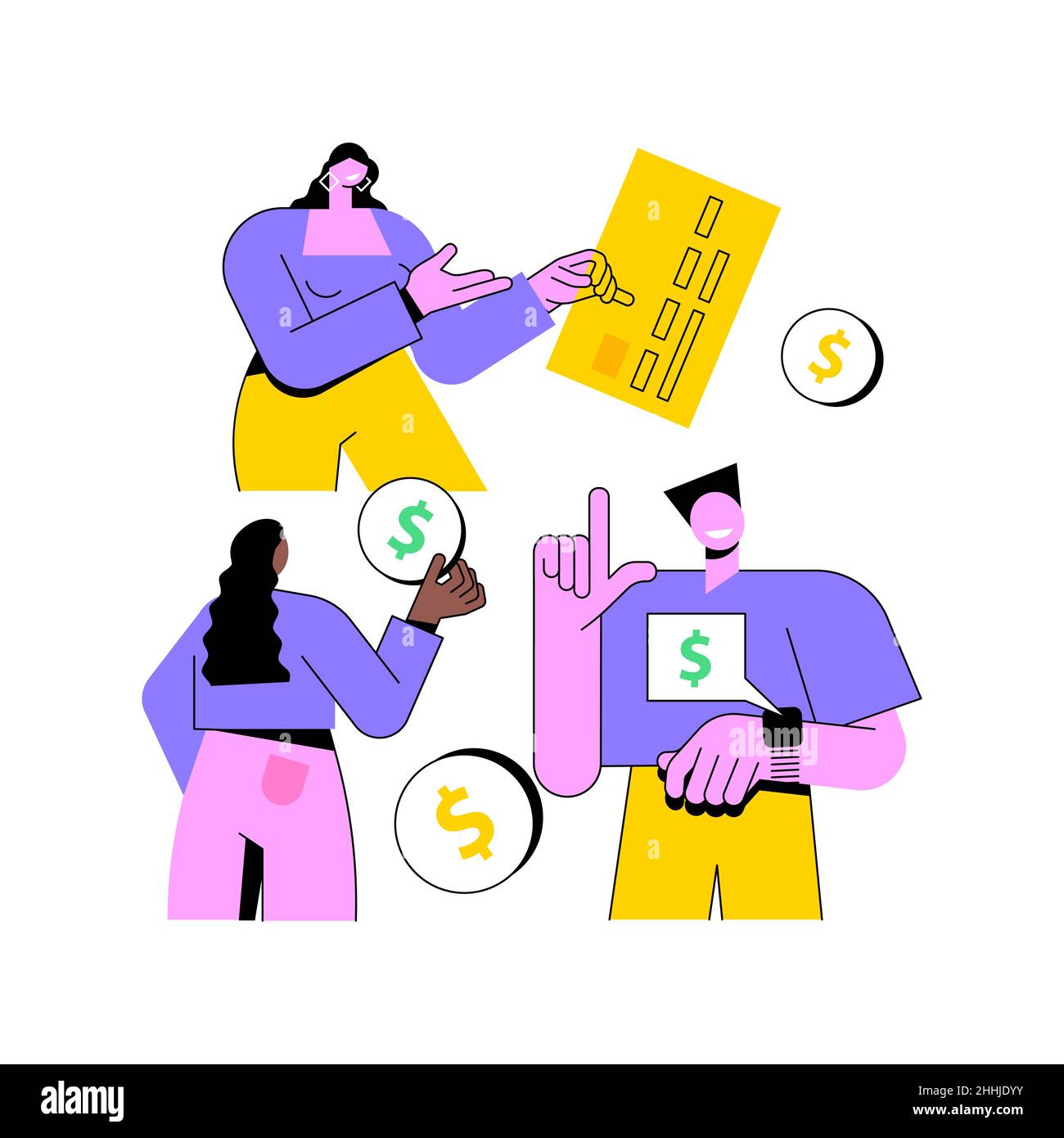 Payment options abstract concept vector illustration Stock Vector Image ...