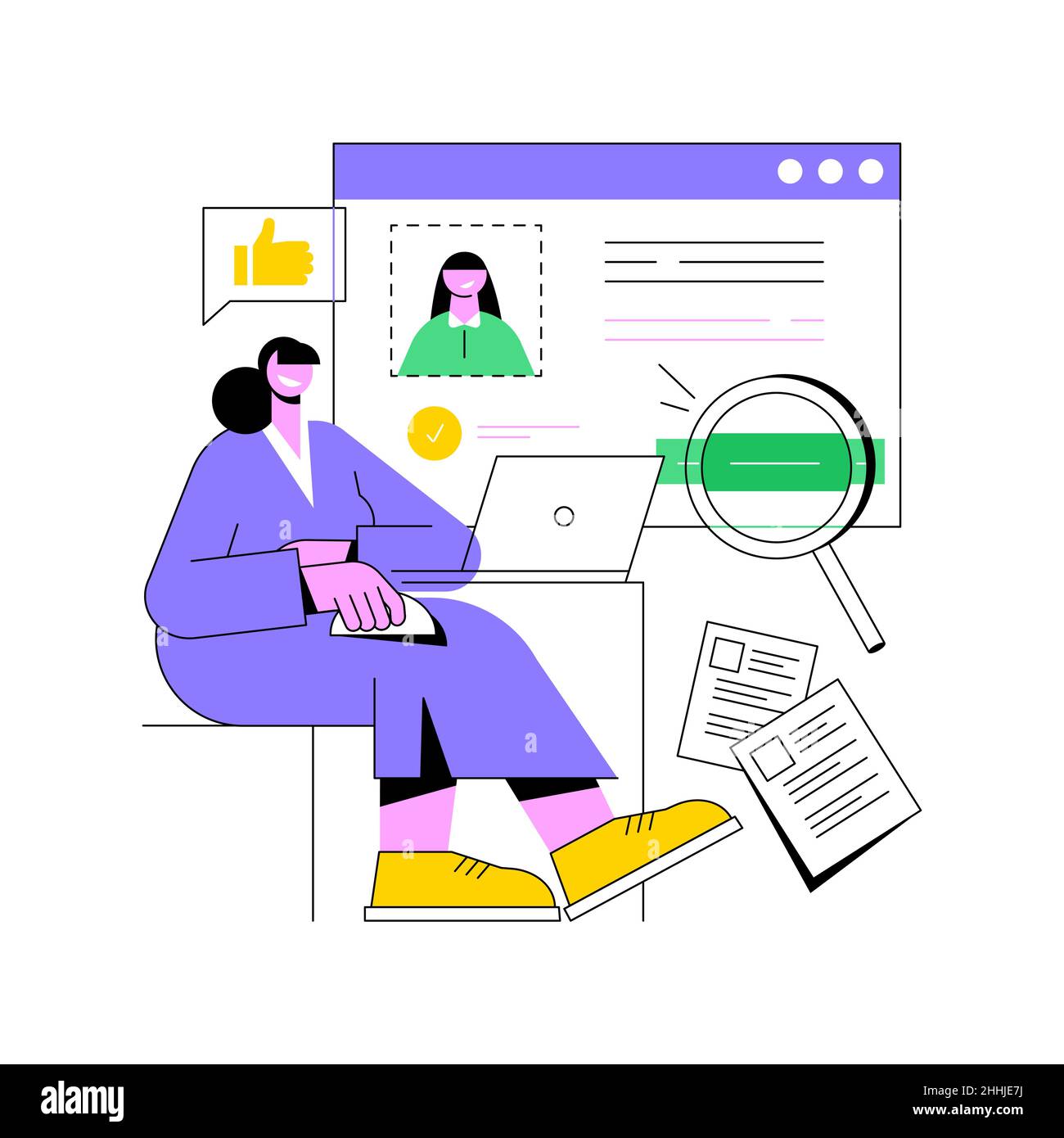 Careers abstract concept vector illustration Stock Vector Image & Art ...