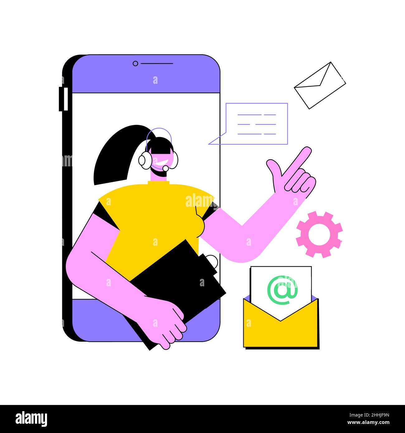 Custom service abstract concept vector illustration Stock Vector Image ...