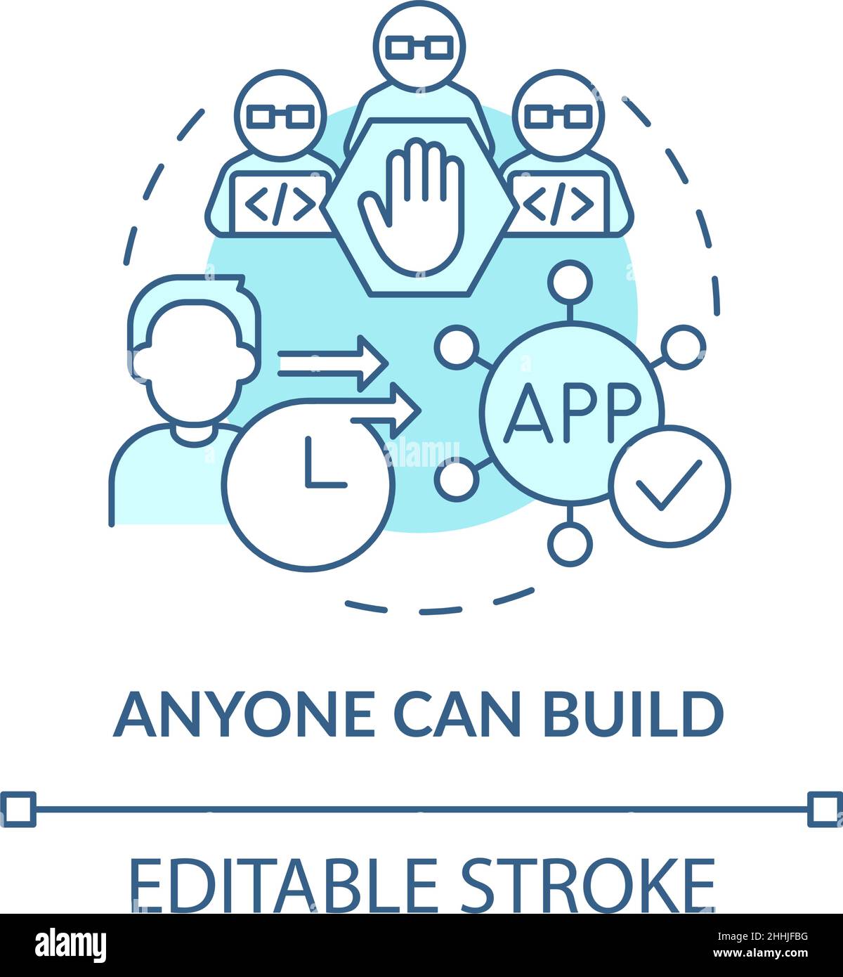 Anyone can use it Stock Vector Images - Alamy