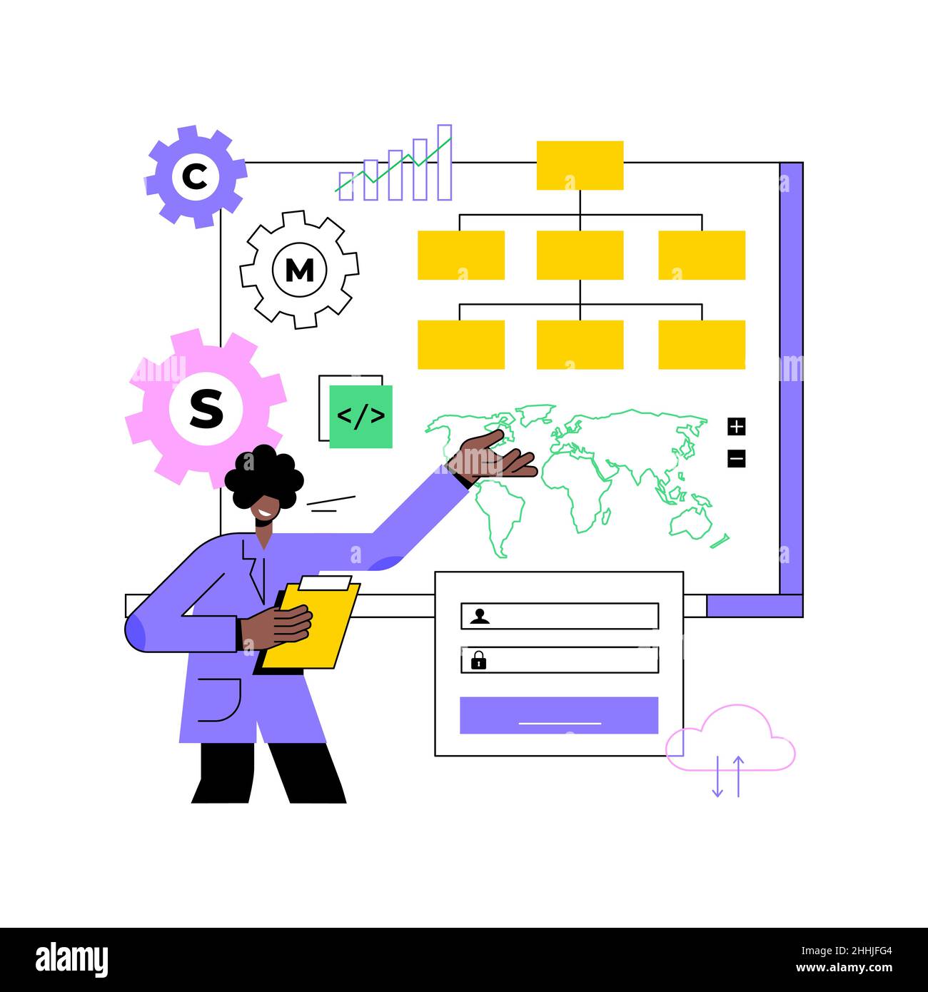 Services abstract concept vector illustration Stock Vector Image & Art ...