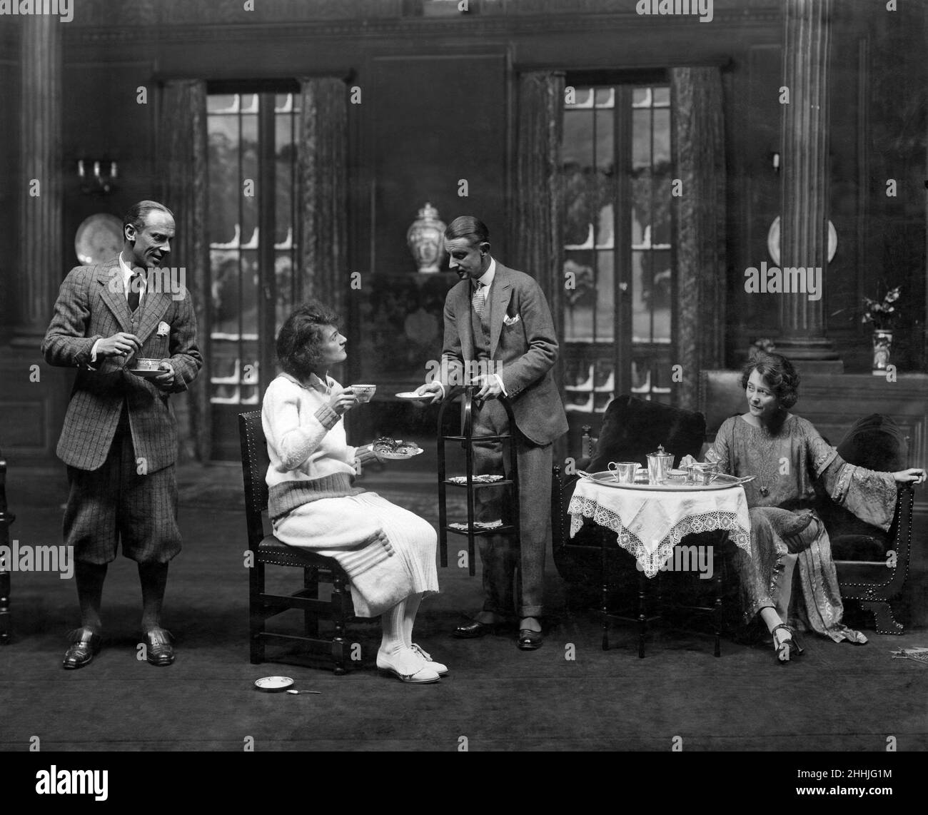 Scene from "Lass o' Laughter". Seen here is Jean being educated in 5 ...