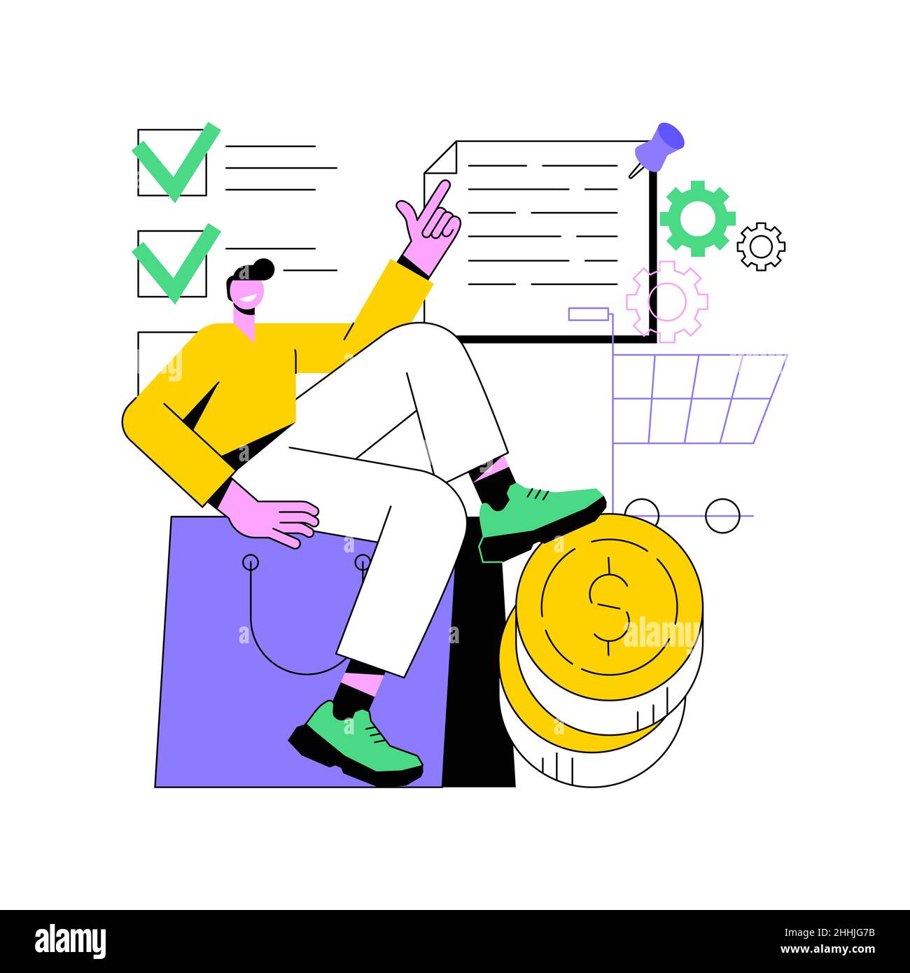 Consumer policy abstract concept vector illustration Stock Vector Image ...