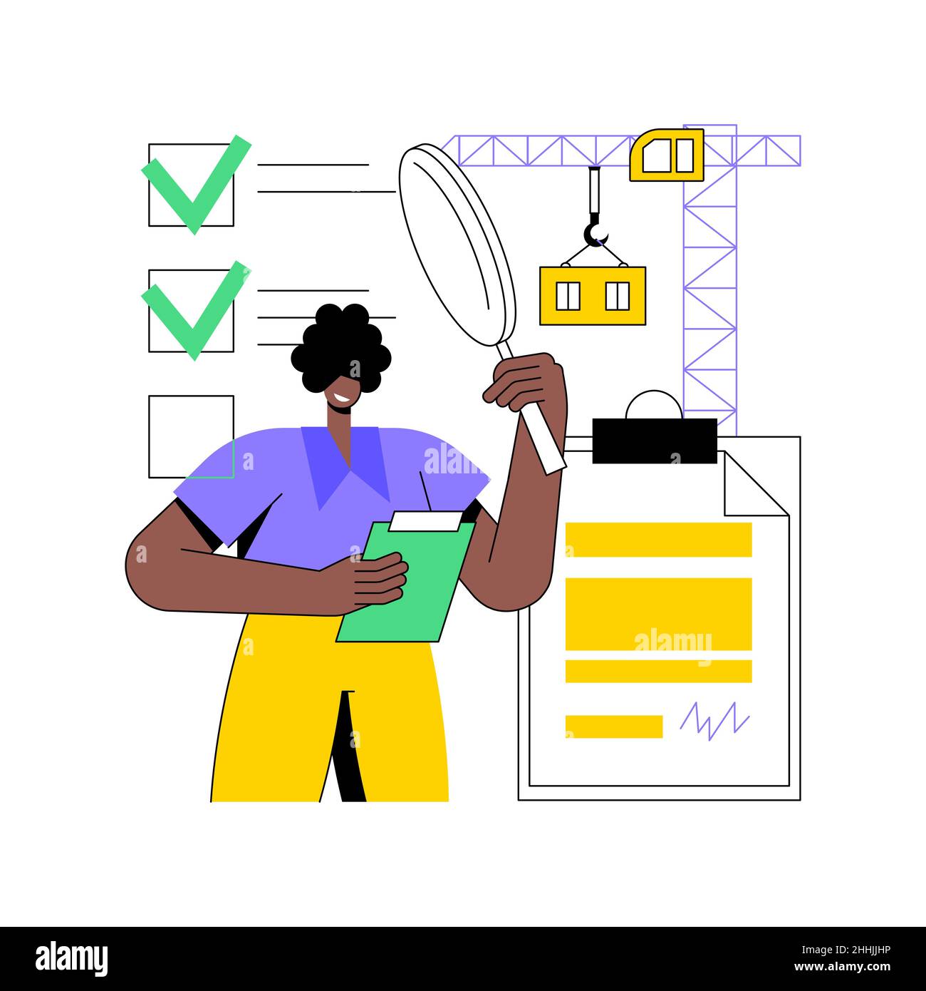 Building regulations abstract concept vector illustration Stock Vector ...