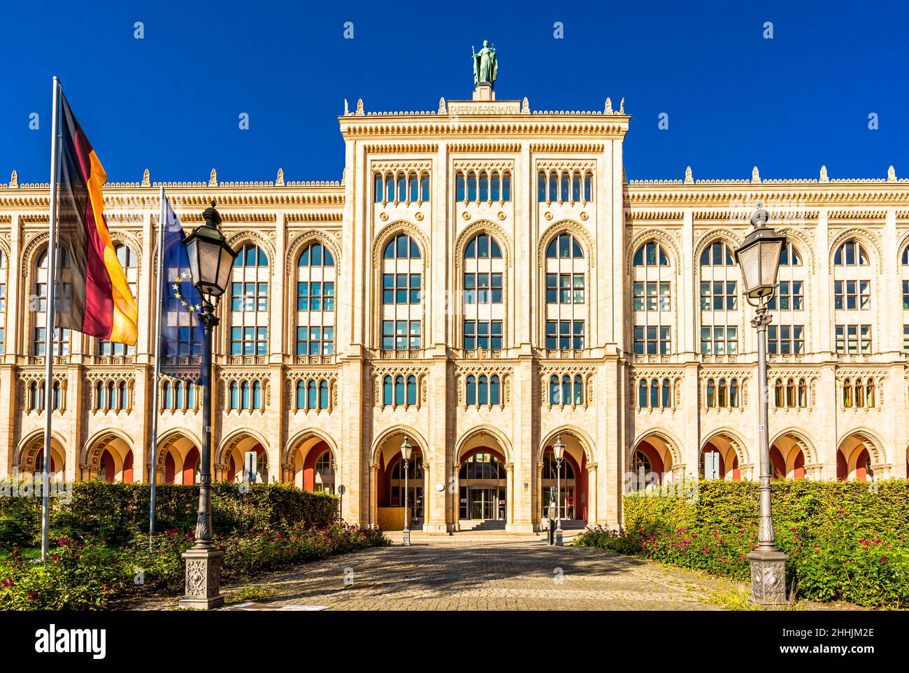 The building of the Government of Upper Bavaria Stock Photo - Alamy