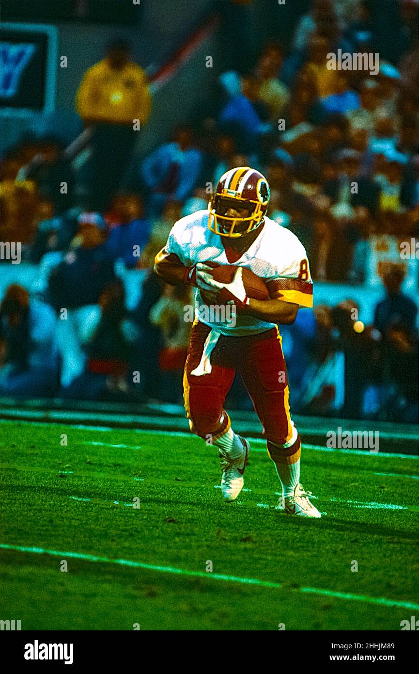 Alvin Garrett, Washington Redskins quarterback at the 1984 Superbowl ...