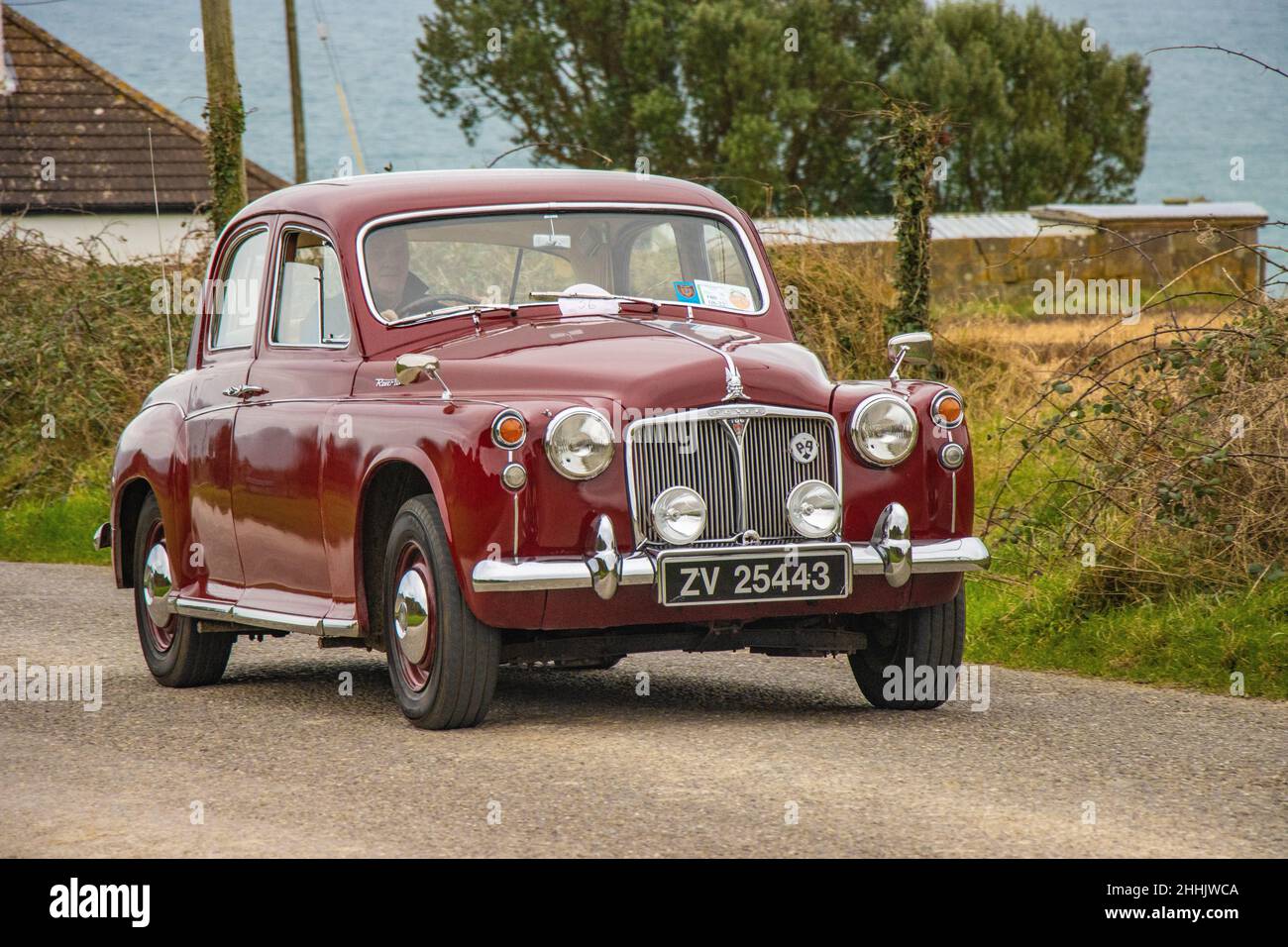 Rover 100 taking pat in a fundraising event from Bandon Jan 2022 Stock ...